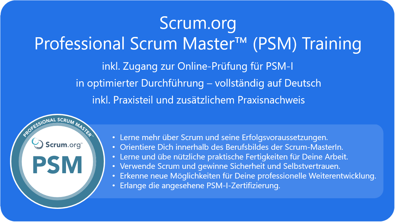 Professional Scrum Master | Scrum.org